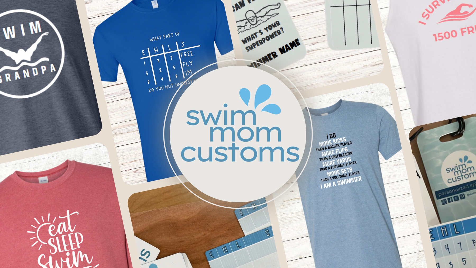 Swim Mom Customs
