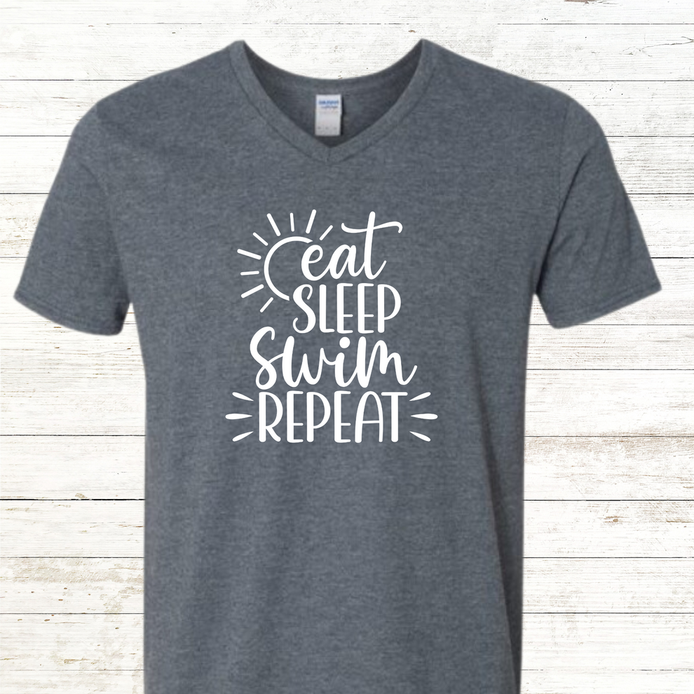 Eat. Sleep. Swim. Repeat. – Swim Mom Customs